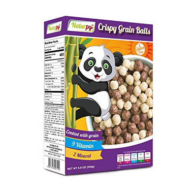 Naturpy Crispy Grain Balls Gluten Free Breakfast Cereal Heart Healthy ...