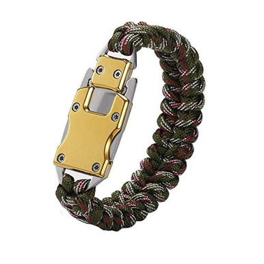 WEREWOLVES Paracord Rope Bracelet Survival Bracelets Multitool Survival Gear Tactical EDC ...