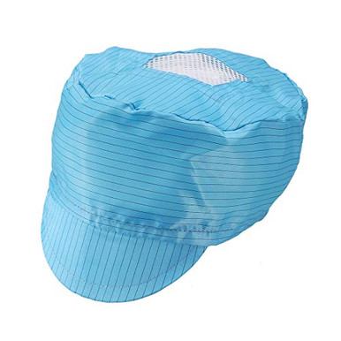 uxcell Properties Blue Anti Static Visor Cap Hat PC ESD Lab Working ...