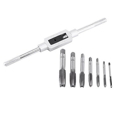 Yosoo Health Gear Adjustable Tap Reamer Wrench Bar Type Tap Wrench Set ...