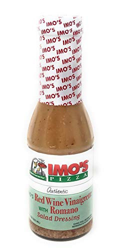 Imo s Pizza Red Wine Vinaigrette with Romano Cheese Salad Dressing 12 ...