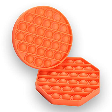 Push Pop Bubble Fidget Sensory Fidget Toy Silicone Stress Reliever Toy ...
