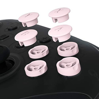 eXtremeRate Sakura Pink Interchangeable ABXY Buttons for Nintendo ...