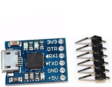 WINGONEER 3Pcs CP2102 Micro USB To TTL Serial Module UART 6 Pin Serial Converter STC Downloader ...