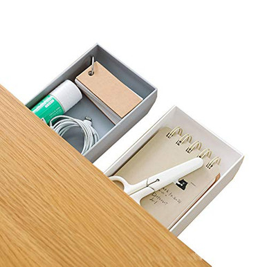 KRISMYA Under Desk Drawer Under Table Storage Desk Drawers - Mini Desk ...
