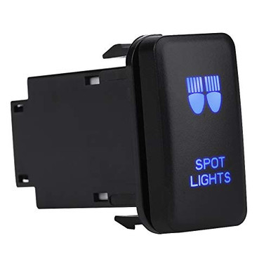 Qiilu Laser LED Light Switch for Toyota Hilux Landcruiser Bar Switch ...
