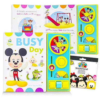 Disney Baby Books Collection for Toddlers Bundle ~ Busy Day Interactive ...