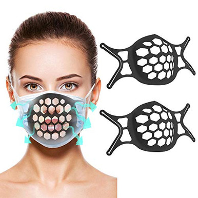3D Face Mask Bracket- Cool Face Mask Holder- Mask Guards for Under Mask ...