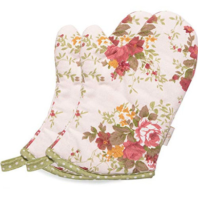 NEOVIVA Cute Oven Mitts for Kids in Play Kitchen Little Chef Oven Mitts ...