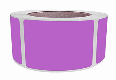 Royal Green Color Coding Labels 3x2 inch 75mm x 50mm Pastel Purple ...
