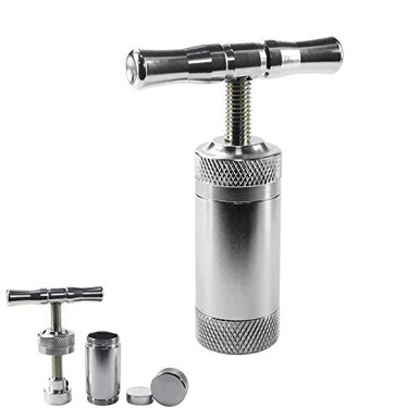 T Handle Pollen Press Presser Tool 3.5" Aluminum Alloy Heavy Duty Metal ...