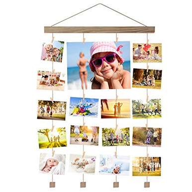 Halvalo Hanging Picture Photo Frame Collage Photo Display Hanging ...