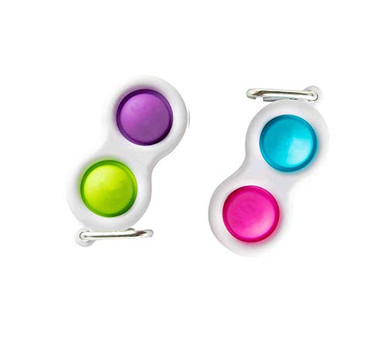 2Pack Simple Dimple Fidget Toy Simple Dimple Fidget Popper for Kids and ...