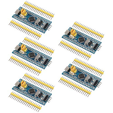 AITRIP 5 PCS 40pin STM32F103C8T6 ARM STM32 SWD Minimum System Board Micro USB Development ...