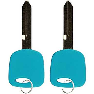 2 KeylessOption Replacement Uncut Ignition Chipped Key Transponder ...