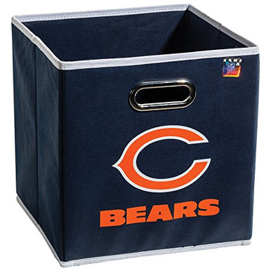 Franklin Sports NFL Chicago Bears Collapsible Storage Bin - NFL Folding ...