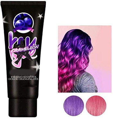 LIDUO A Magical Color-Changing Heat-Sensitive Hair Dye A Color-Changing ...