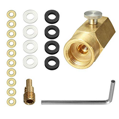 Co2 Cylinder Refill Adapter Connector Kit CGA320 Thread Set Replacement ...