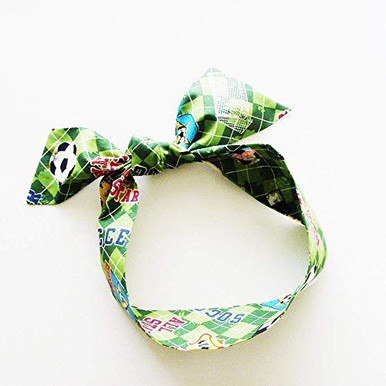 Handmade Soccer Head Scarf ME2Designs Multipurpose 100% Cotton ...