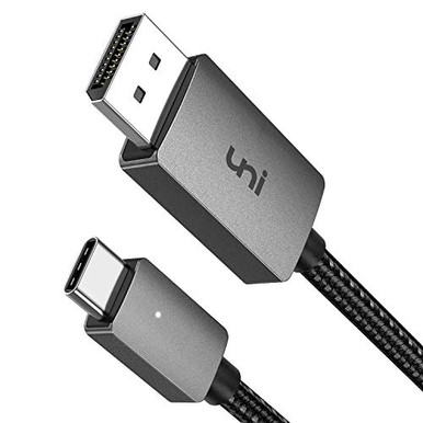 USB C to Displayport Cable 4KA60Hz 2KA144Hz uni Thunderbolt 3 to ...
