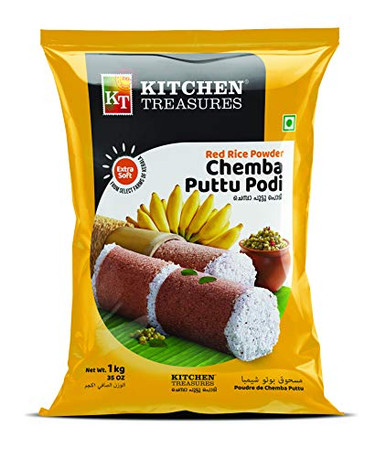 KITCHEN TREASURES CHEMBA PUTTU PODI 1KG - Warehousesoverstock