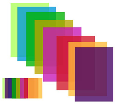 18Pcs Dyslexia Tools for Kids Dyslexia Reading Strips Colored Overlays ...