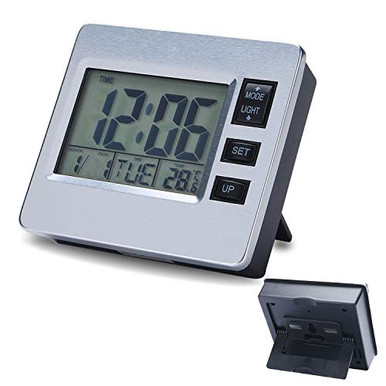 Digital Alarm Clock Magnetic Bedroom Clock for Seniors Classroom ...