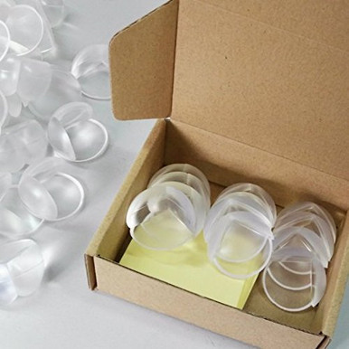 Self Adhesive Corner Protectors 12 PCS - Ball Shape Clear Furniture ...