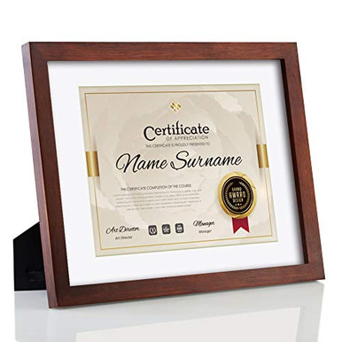Document Frame Certificate Frames Made of Solid Wood High Definition ...