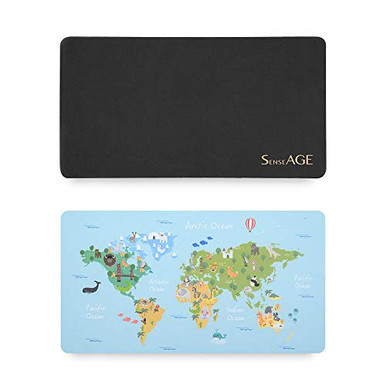 SenseAGE 3-in-1 Mouse Pad Multi-Functional Microfiber Mouse Pad for ...
