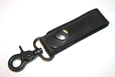 Leather Dangler With Clasp and Snap Fastener - Key Hanger Knife Sheath ...