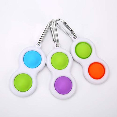Yttcraft 3 Pack Simple Dimple Fidget Toy Mini Simple Dimple Fidget Toy ...