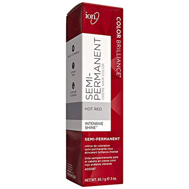 Ion Hot Red Semi Permanent Hair Color Hot Red - Warehousesoverstock