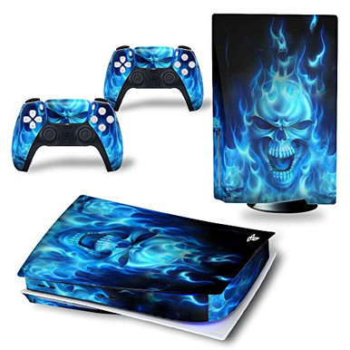 SKINOWN Skin Sticker Decal for Playstation PS5 CD Version Disk Edition ...