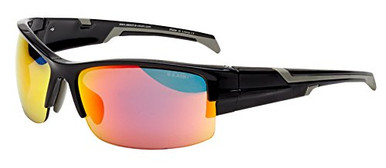 US Army Sunglasses Men's Rectangular Semi-Rimless Wrap Around ...