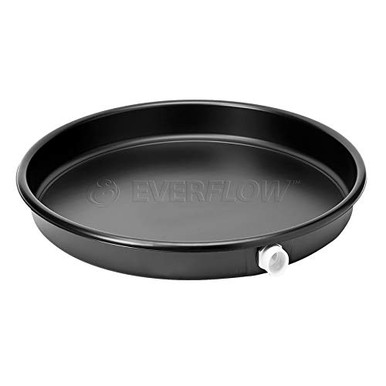 Everflow PWHP26 Plastic Water Heater Drain Pan with 1 in. - 1-1 2 in ...
