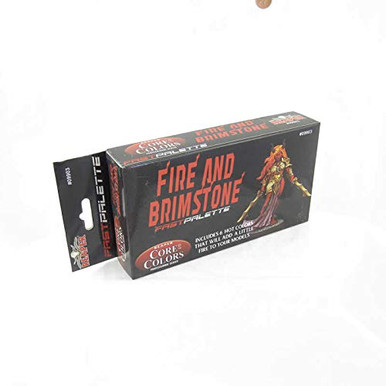 Fire and Brimstone Fiery Reds Set Acrylic Master Series Hobby Paint ...