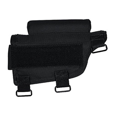 Voodoo Tactical - Adjustable Rifle Buttstock Cheek Rest - Black Nylon ...