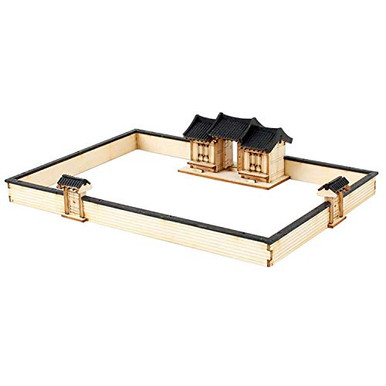 3D Wooden Puzzle Kingdom House Craft kit Korean Traditional Lofty Gate ...