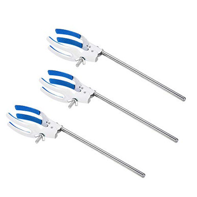 uxcell Labs Clamp 4 Prongs Flask Beaker Clamp Holder Powder Coated ...