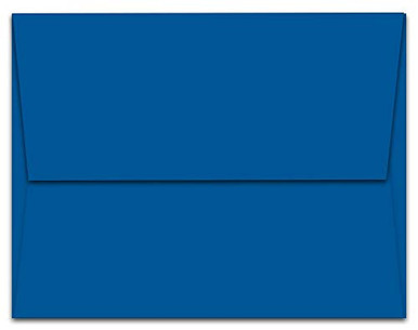 Note Card Cafe A7 7.25 x 5.25 in Blank Cobalt Blue Envelopes 250 Pack ...
