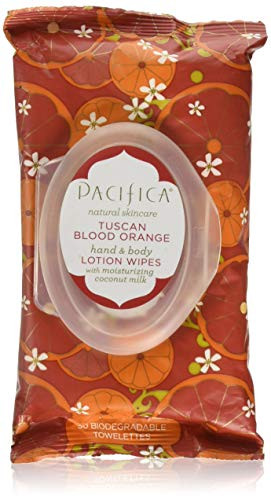 Pacifica Hand and Body Lotion Wipes - Tuscan Blood Orange - 30 ...