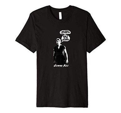 Cobra Kai Johnny Hash Brown Team Cobra Kai Internet Premium T-Shirt - Warehousesoverstock