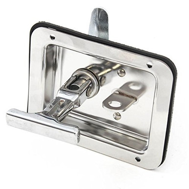 Red Hound Auto Trailer Door Latch T-Handle Large Lock Stainless Keys ...