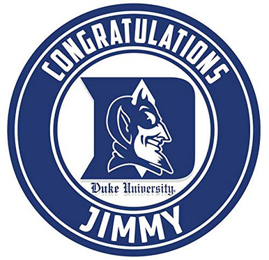 Cakecery Duke Blue Devils Edible Cake Topper Image Personalized ...