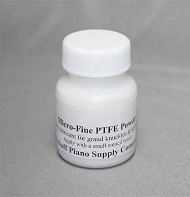 PTFE Powder Micro-fine Lubricant for Grand Piano Knuckles 1oz Jar ...