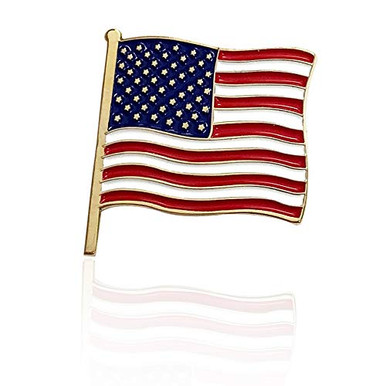Donald Trump American Flag Pin Limited Edition Lapel pin 24K Gold ...