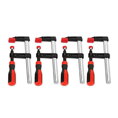 Clamps for Woodworking 4 Pcs Clamp Set F Bar Clamp Set Heavy Duty Mini ...