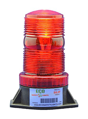 ESafety Lights B1L120 RED 110V 120V AC LED Non-Flashing Steady-ON ...