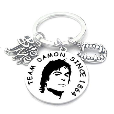 Since 1864 Keychain Vampire Fandom Gift Idea Vampire Diaries Inspired ...